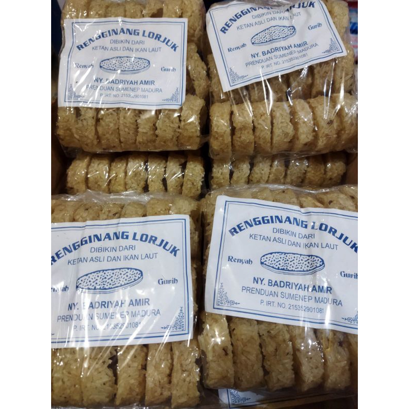 Jual Rengginang Lorjuk | Jajanan Kuliner Khas Madura | Gurih dan Nikmat ...