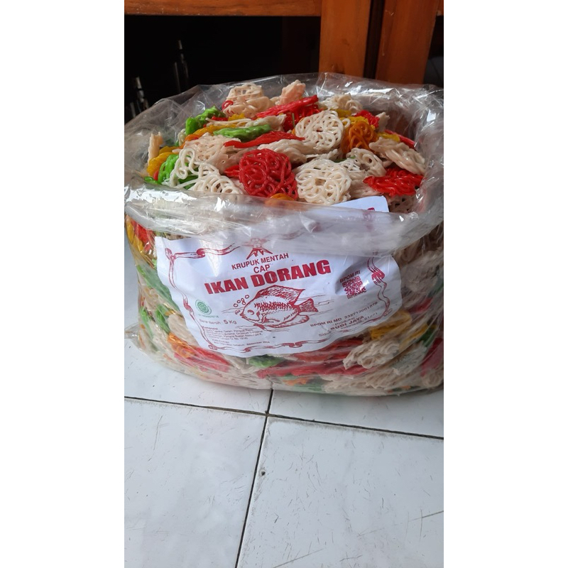 Jual (250 GR) KERUPUK MAWAR MENTAH CAP JEMPOL ENAK RENYAH VIRAL JOGJA ...