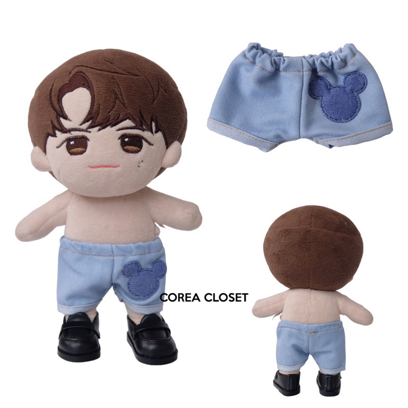 Jual READY STOCK 20cm upsetduck skzoo Kpop doll clothes - Denim Pants ...