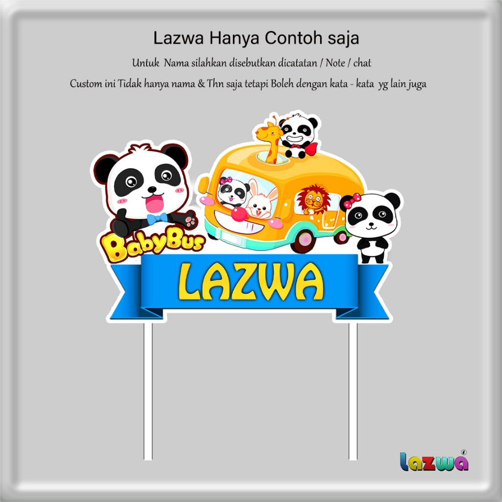 Jual Topper cake Custom Karakter Pororo | mixue | barbie | spiderman ...