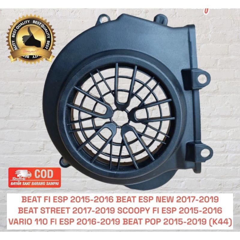 Jual cover tutup kipas motor beat fi, beat eps fi, beat pop, beat ...
