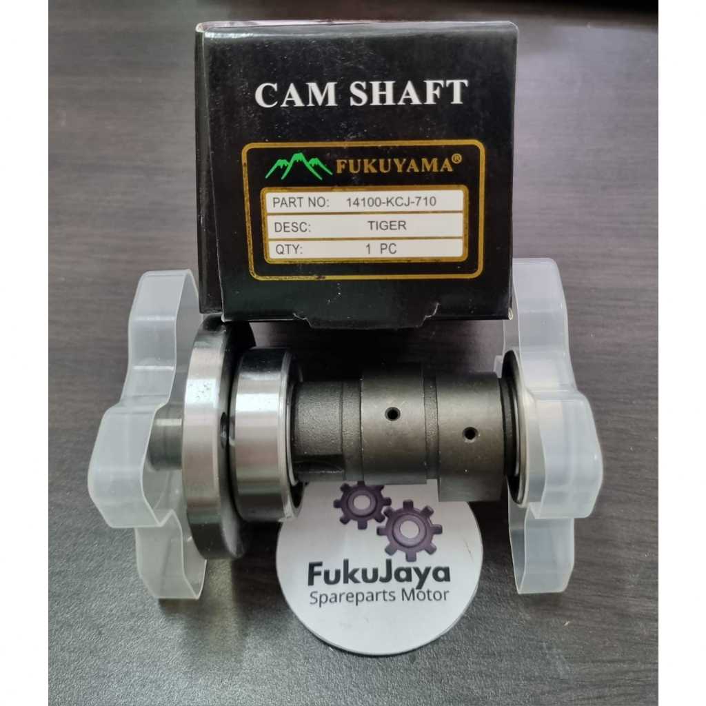 Jual Fukuyama Noken As CamShaft Cam Shaft 2 Bearing Bering Laher + Plat Honda Tiger (KCJ ...