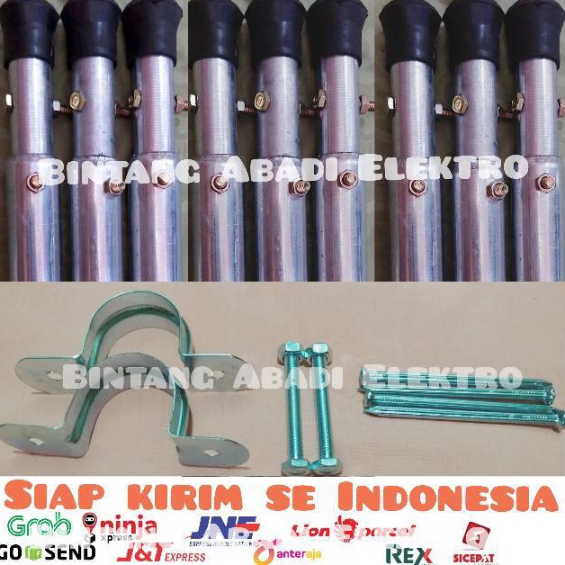 Jual Reay Tiang Antena TV 3 meter Galvanis Anti Karat 96G | Shopee Indonesia
