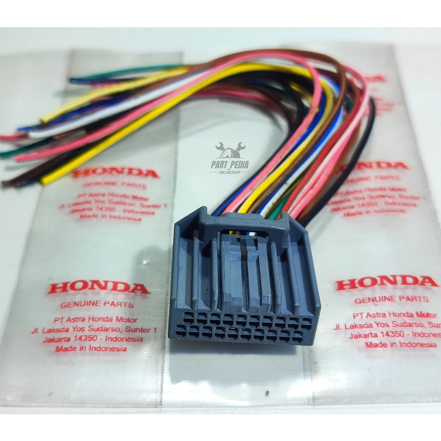 Jual Kabel soket speedometer pin 20 socket spedo speedo spido honda ...