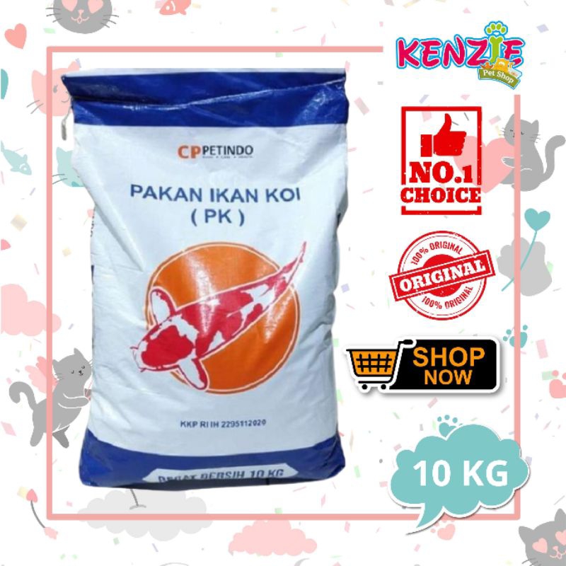 Jual PK Pakan Ikan Koi 2mm/5mm 10 Kg | Shopee Indonesia