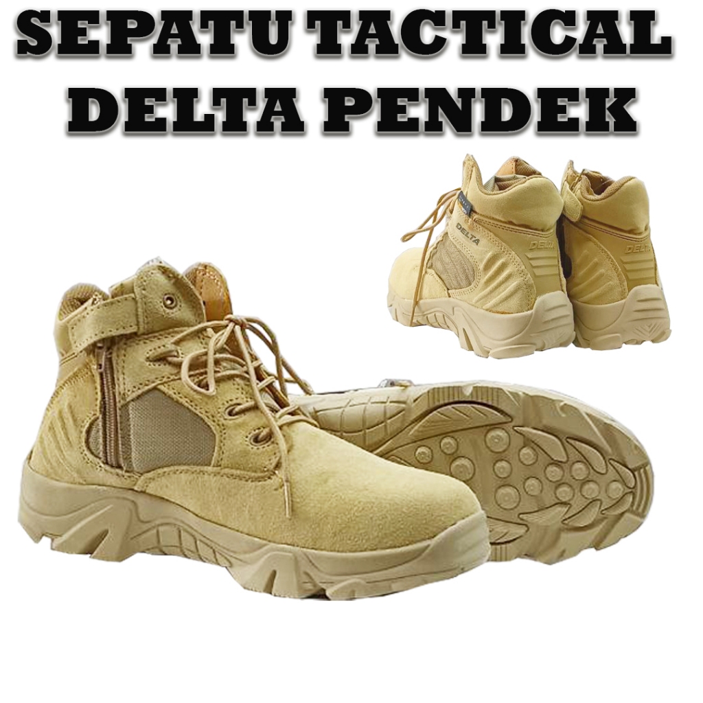 Jual Sepatu Delta 6 inch l Sepatu Tactical Outdoor Army Boots Gurun ...