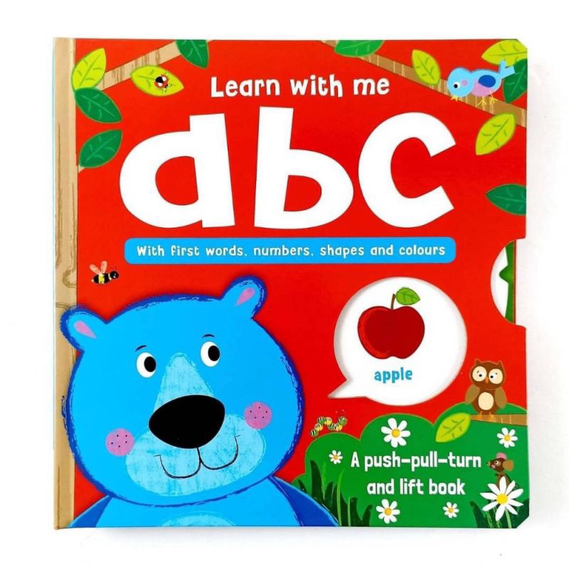 Jual Learn With Me ABC with (first word, numbers, shapes and colour ...
