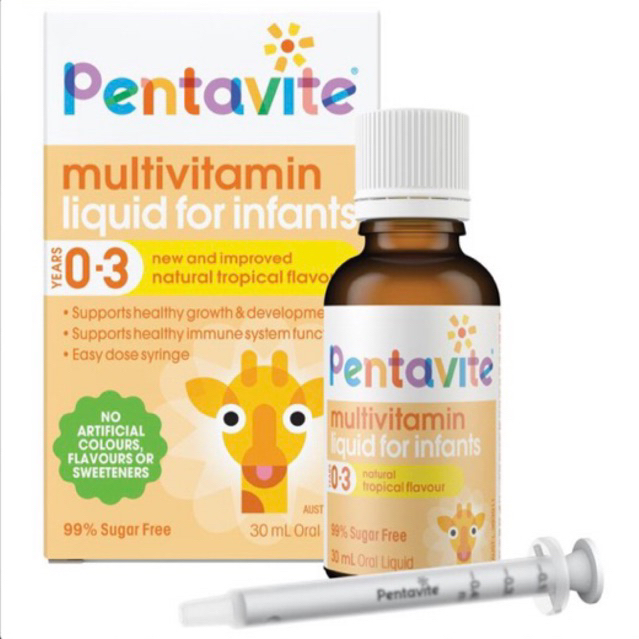Jual Pentavite Multivitamin Iron Infant Liquid | Shopee Indonesia