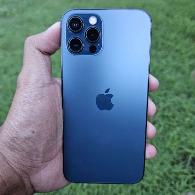 Jual iPhone 12 Pro 128GB Blue BH 86% Fullset IMEI Terdaftar Bea Cukai ...