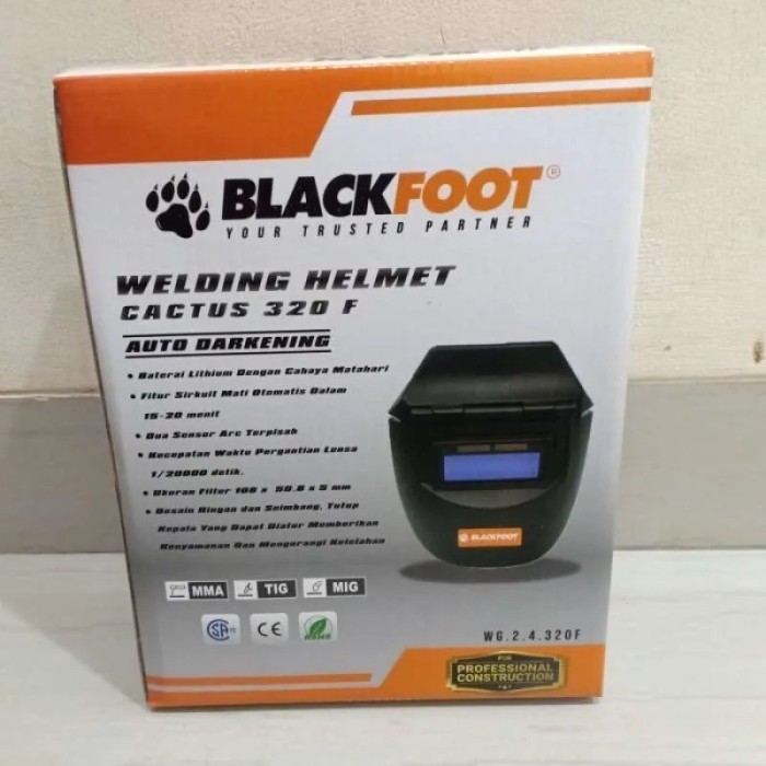 Jual Topeng Kedok Las Otomatis / Welding Helmet Cactus 320 F Auto ...