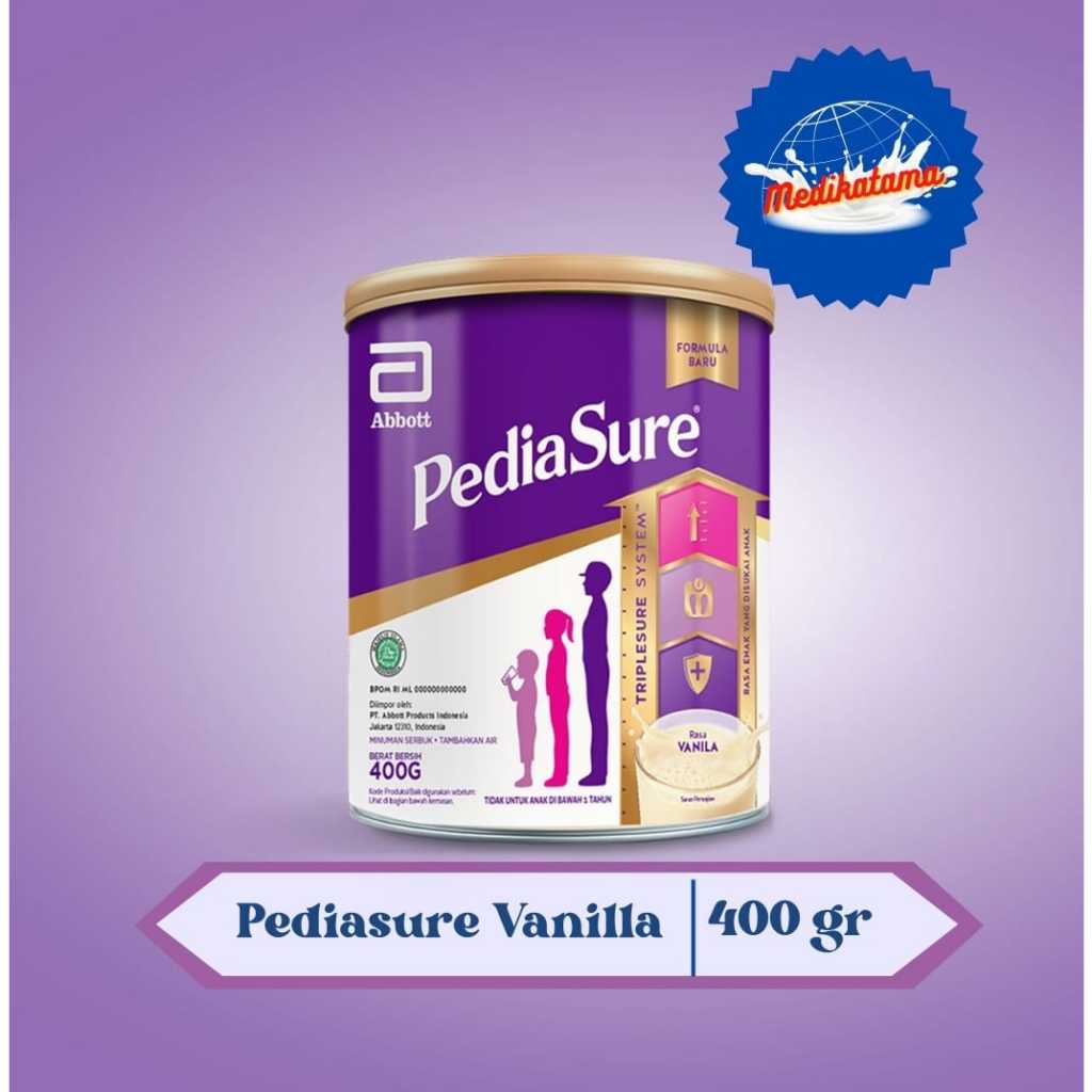 Jual Pediasure Triplesure Vanila 400 gr ( Exp Mei 2025) | Shopee Indonesia