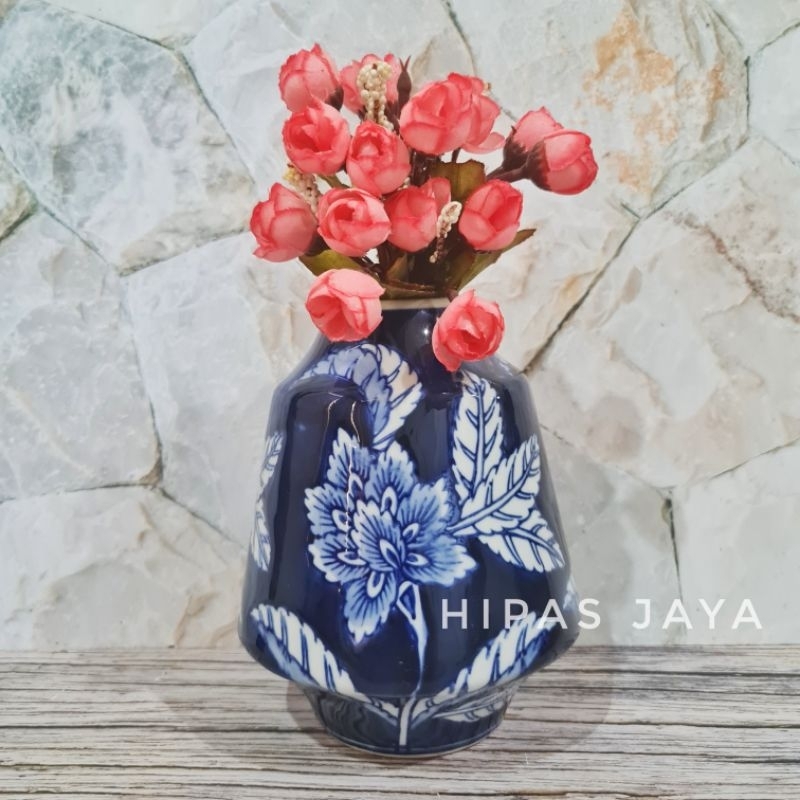 Jual Guci Mini / Vas Bunga Keramik Import Tinggi 16cm (Chat sebelum ...