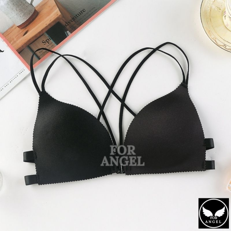 Jual BRA WANITA BH WANITA KAIT DEPAN BRA SEXY BRA FASHION TALI SILANG ...