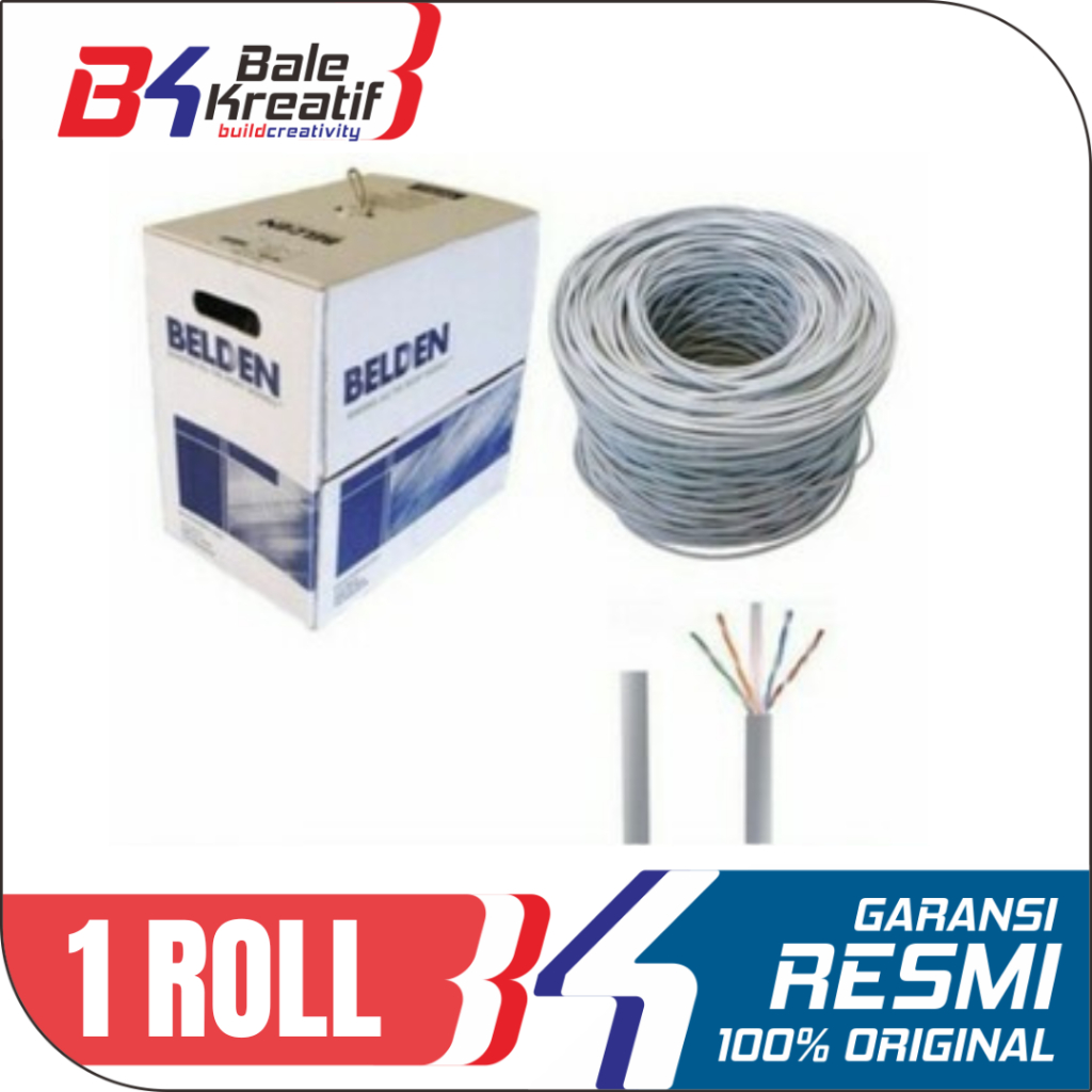 Jual Kabel Belden Cat 5e LAN 1 roll Original | Shopee Indonesia