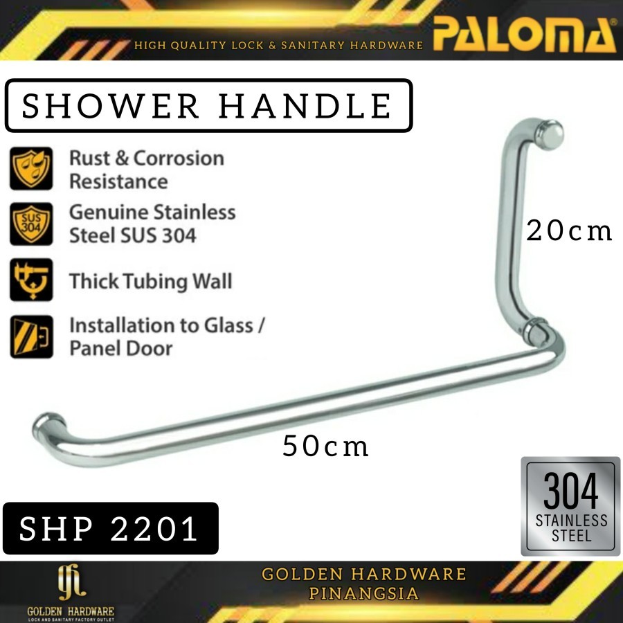 Jual Handle Shower Paloma SHP 2201 25X200X500 PSS Kamar Mandi Pintu ...