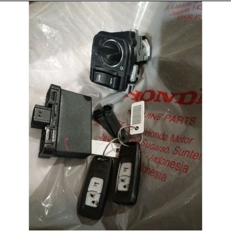 Jual Remote set modul SCU keyless include knob pcx 160 adv 160 original ...