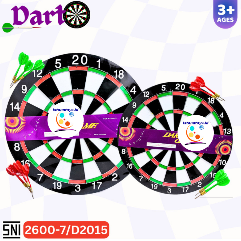 Jual ID Mainan DART Game Lempar Panah 2600-7/D2015 - Kecil 2600-7 | Shopee Indonesia
