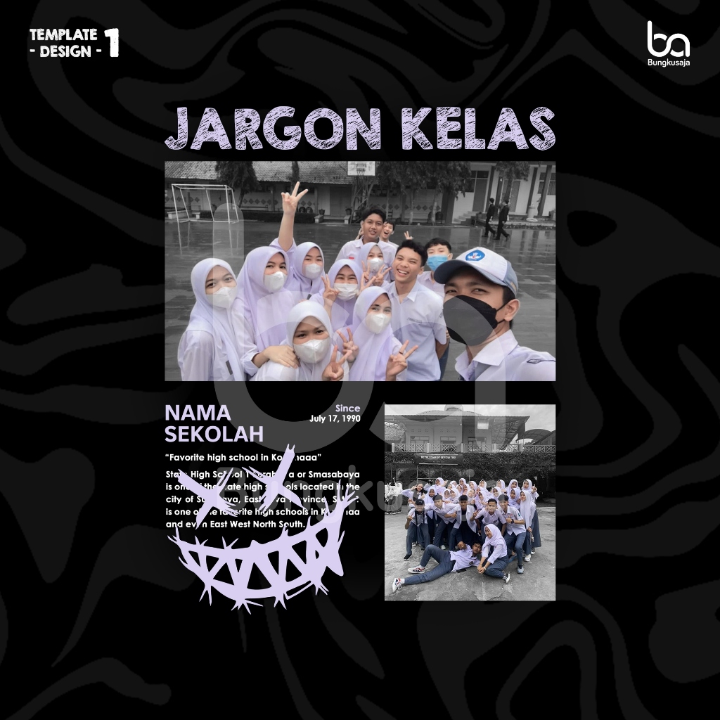 Jual KAOS KELAS CUSTOM BISA TAMBAH NAMA KELAS FOTO DAN JARGON - Baju Distro Desain Sendiri ...