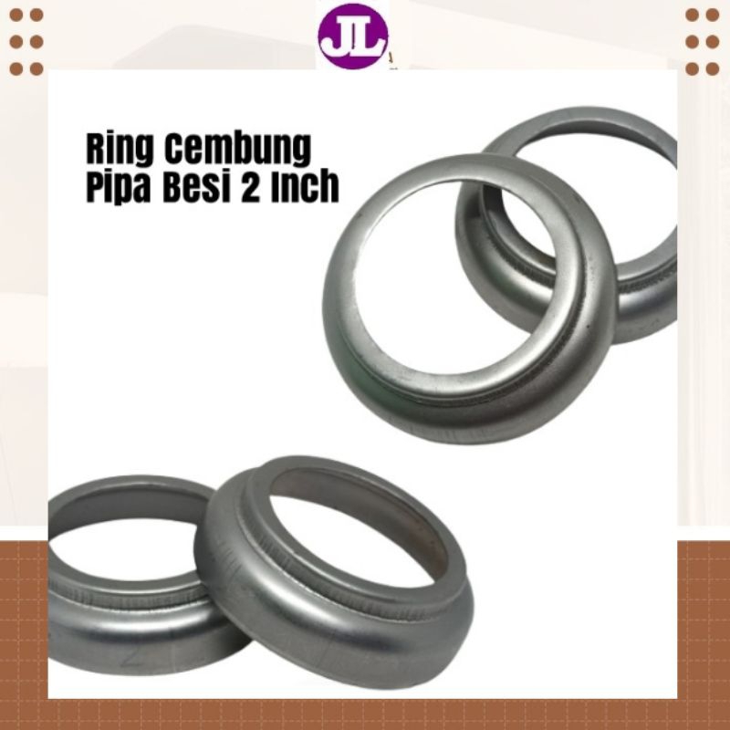 Jual Ring Cembung Pipa Besi 2 Inch Tapak Cembung Pipa Besi 2 Inch Ring ...