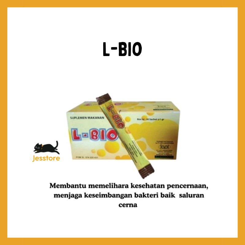 Jual L-BIO SACHET @1GR MEMBANTU MELANCARKAN SISTEM PENCERNAAN | Shopee ...