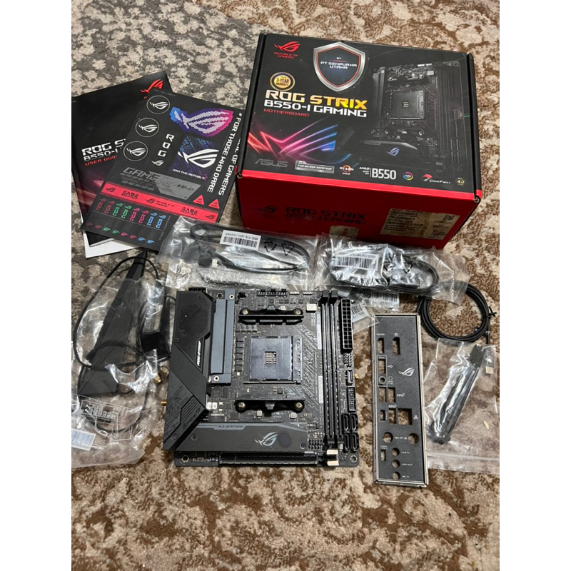 Jual Motherboard Asus ROG strix B550-i AM4 mini ITX | Shopee Indonesia