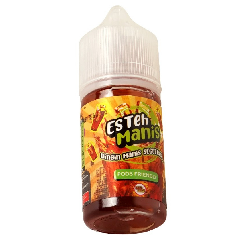 Jual Liquid Vape Saltnic Es Teh Manis Pods Friendly 10MG 30ML By Kaki ...