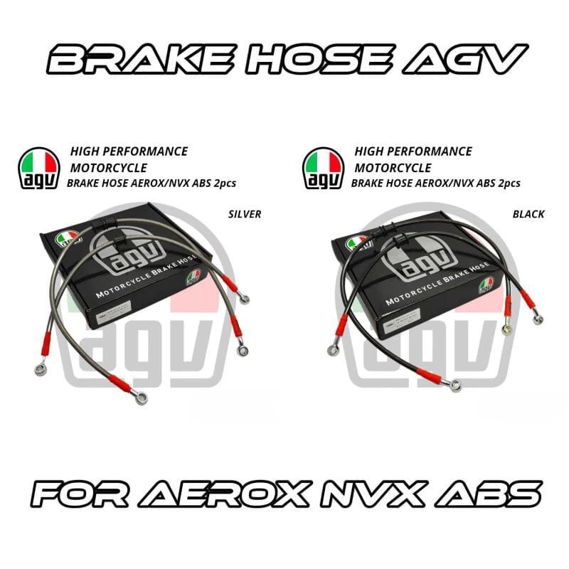 Jual Selang Rem Aerox 155 Old All New Aerox 155 ABS Set Depan Belakang ...