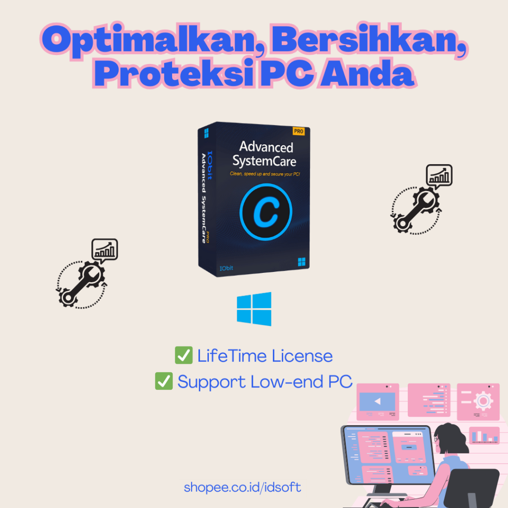 Jual Software Proteksi, Pembersih, dan Pengoptimal PC - Iobit Advance ...