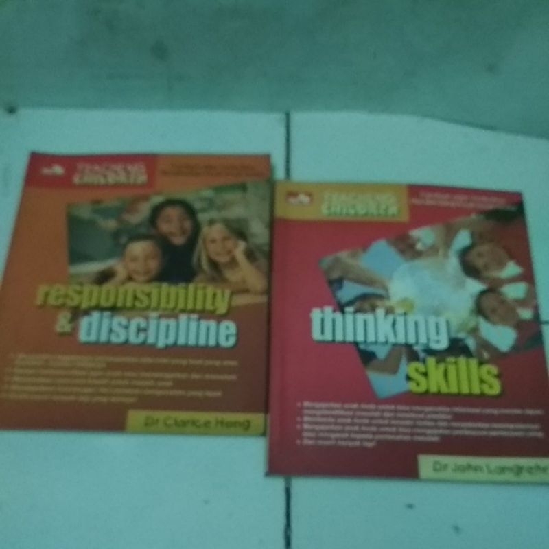 Jual TEACHING CHILDREN RESPONSIBILITY & DISCIPLINE/ THINKING SKILLS ...