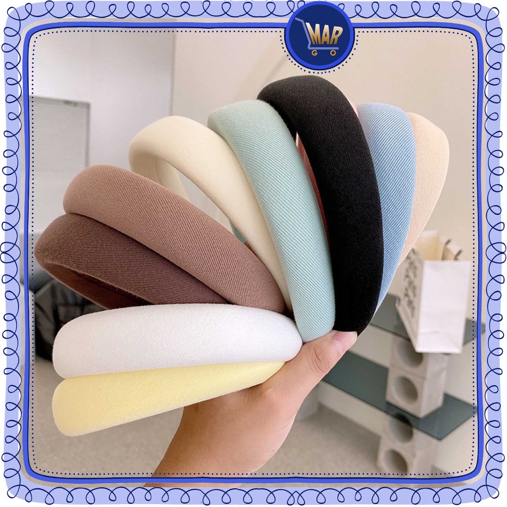 Jual Bando Kain Tebal Bando Korea Headband Bando Busa Polos Bando ...