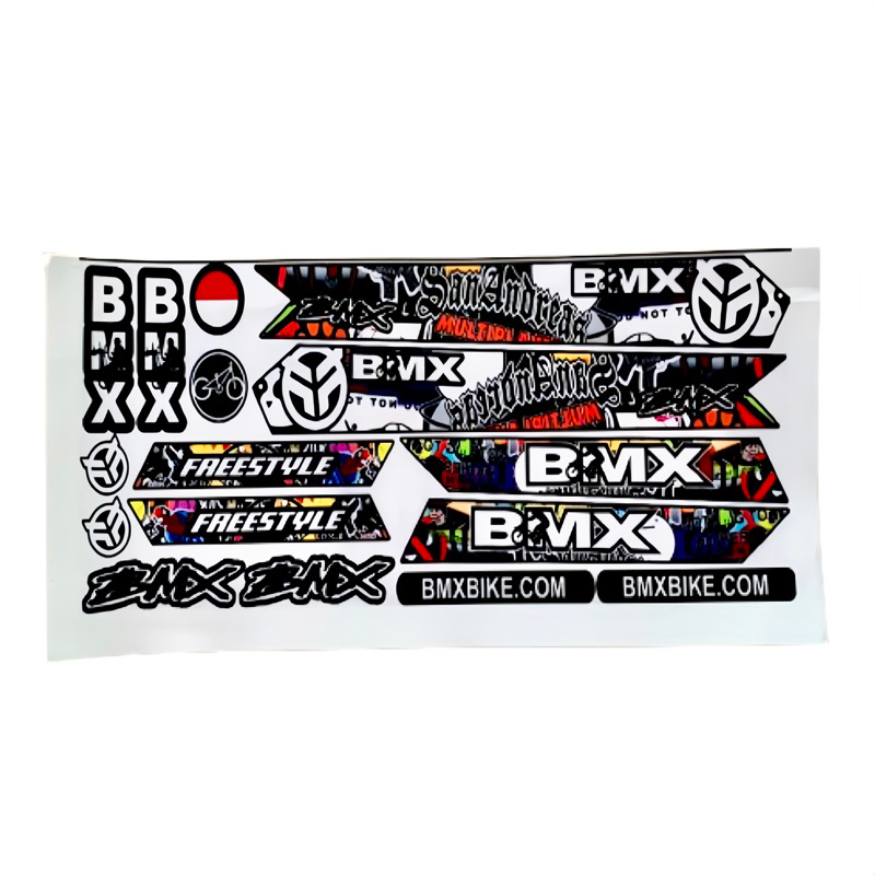 Jual Stiker Sepeda BMX Custom Striping Sticker | Shopee Indonesia