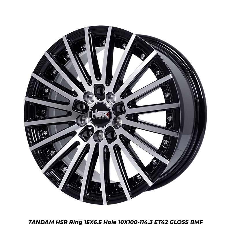 Jual Velg Racing Terbaru Ring 15 HSR TANDAM HSR Lubang 5 Buat Avanza New Sienta Altis Innova ...