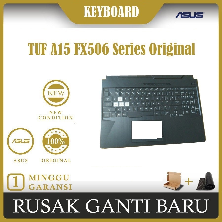 Jual Keyboard Asus TUF A15 FX506 FX506I FX506IV FX506IH FX506II FX506HC Series Original | Shopee ...