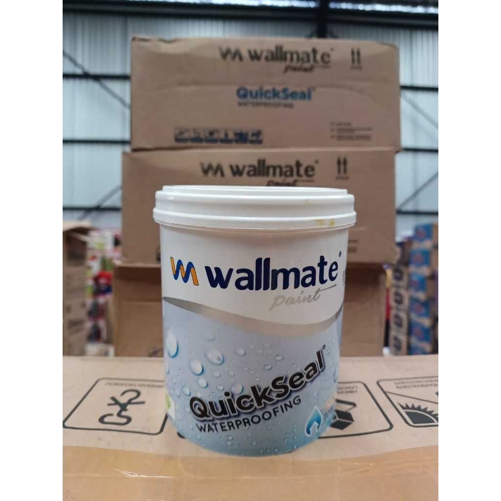 Jual Cat Waterproof WALLMATE PAINT QUICK SEAL 1 kg 1kg (PORTLAND ...