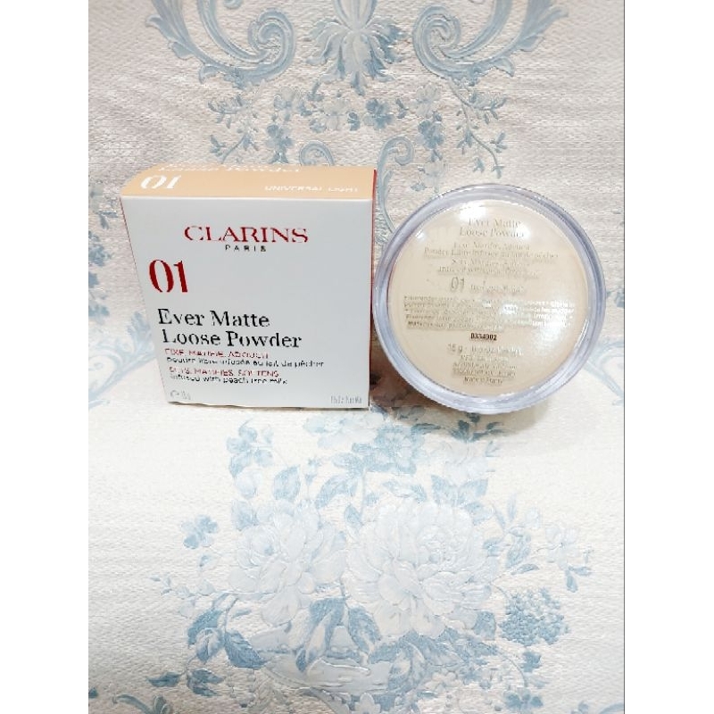 Jual Clarins Loose Powder 01 - Ever Matte 15g | Shopee Indonesia