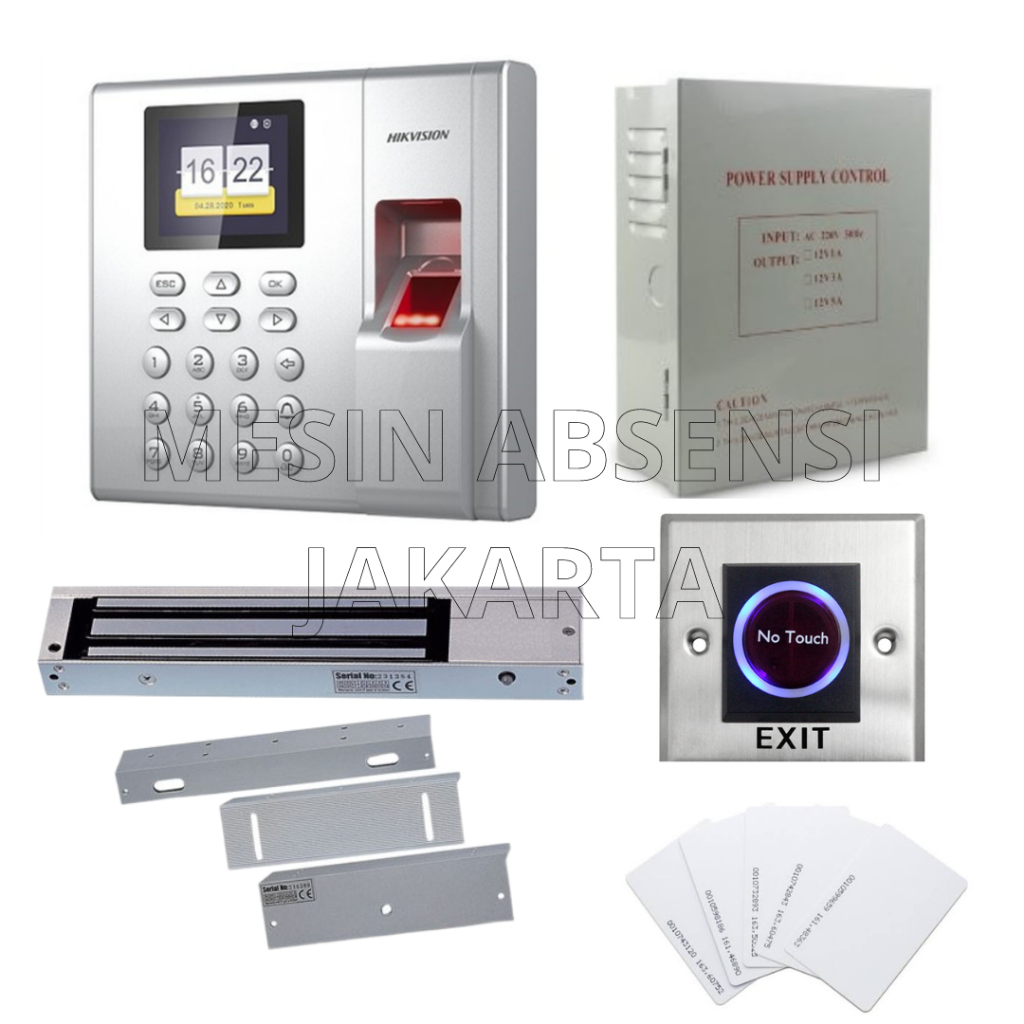Jual Hikvision DS-K1T8003MF Mesin absensi dan akses door Hikvision ...