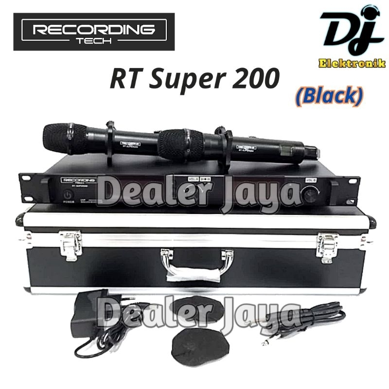 Jual RECORDING TECH RT SUPER 200 / RT SUPER200 - 2 Mic Hand Wireless ...