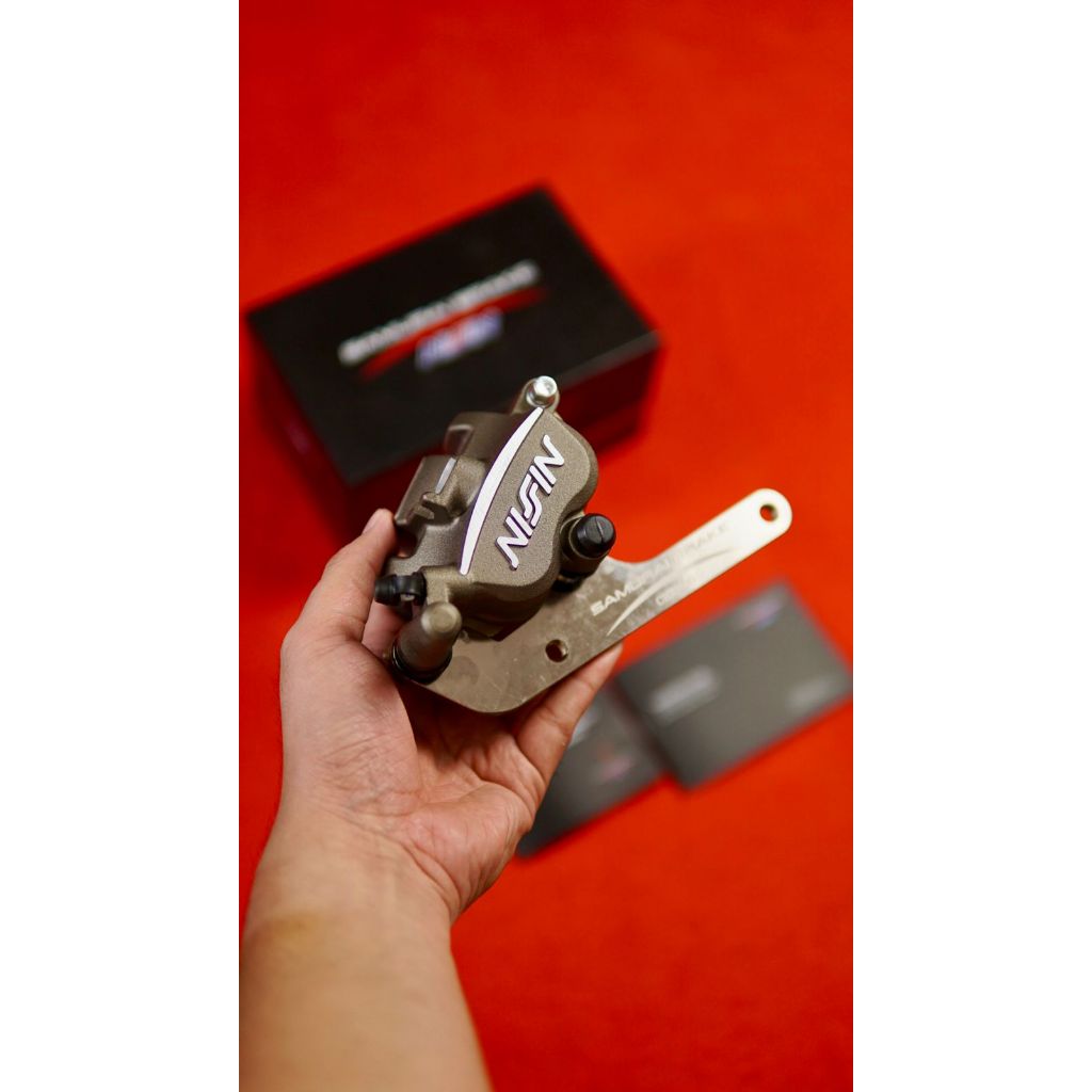 Jual Kaliper Nissin Samurai 2 Piston PNP Mio Soul J M3 XRide Fino MX 135 Fazzio | Shopee Indonesia