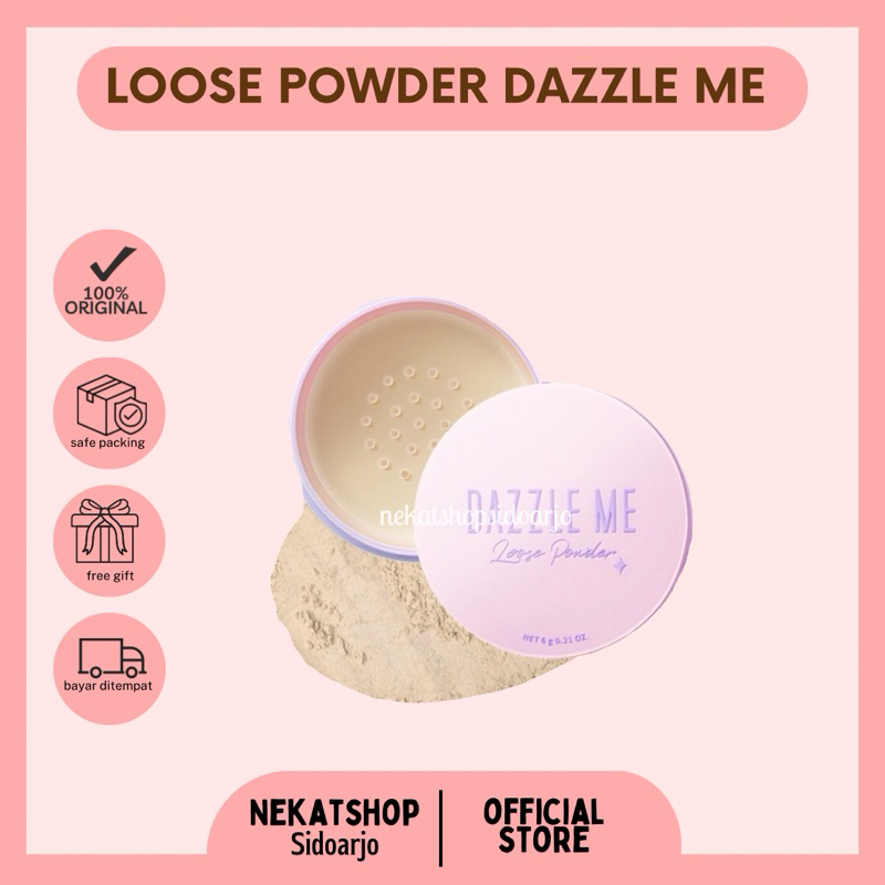 Jual DAZZLE ME Always Setting Loose Powder. | Shopee Indonesia