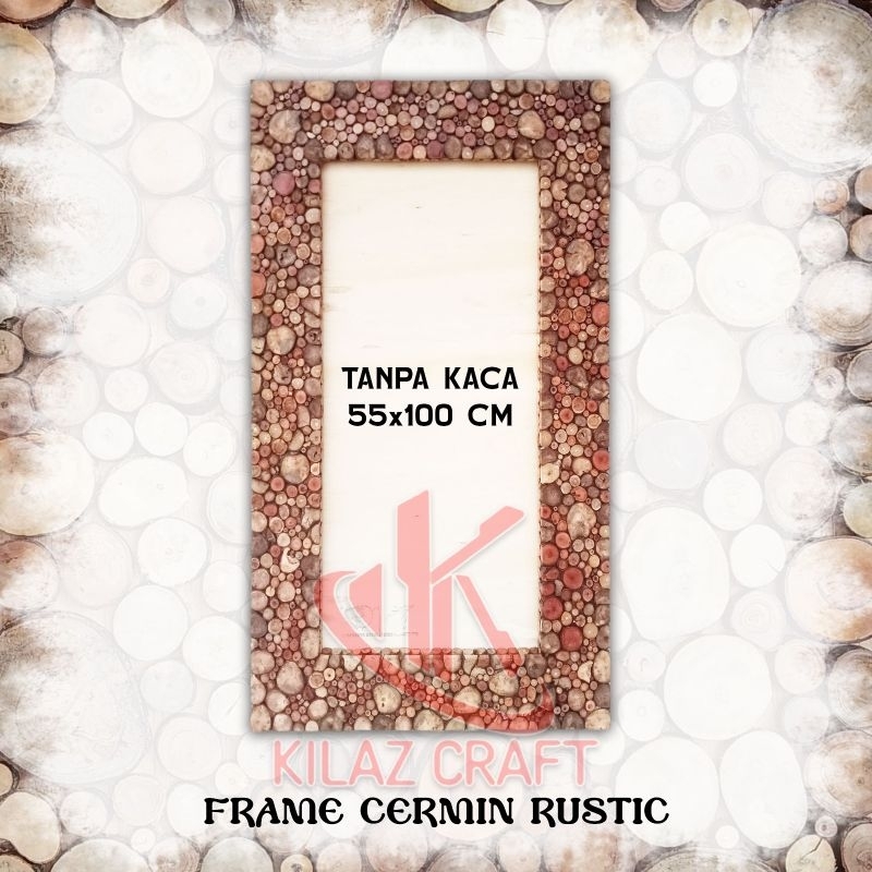 Jual Cermin Kayu Frame 100x55 CM (Tanpa Cermin ) | Shopee Indonesia