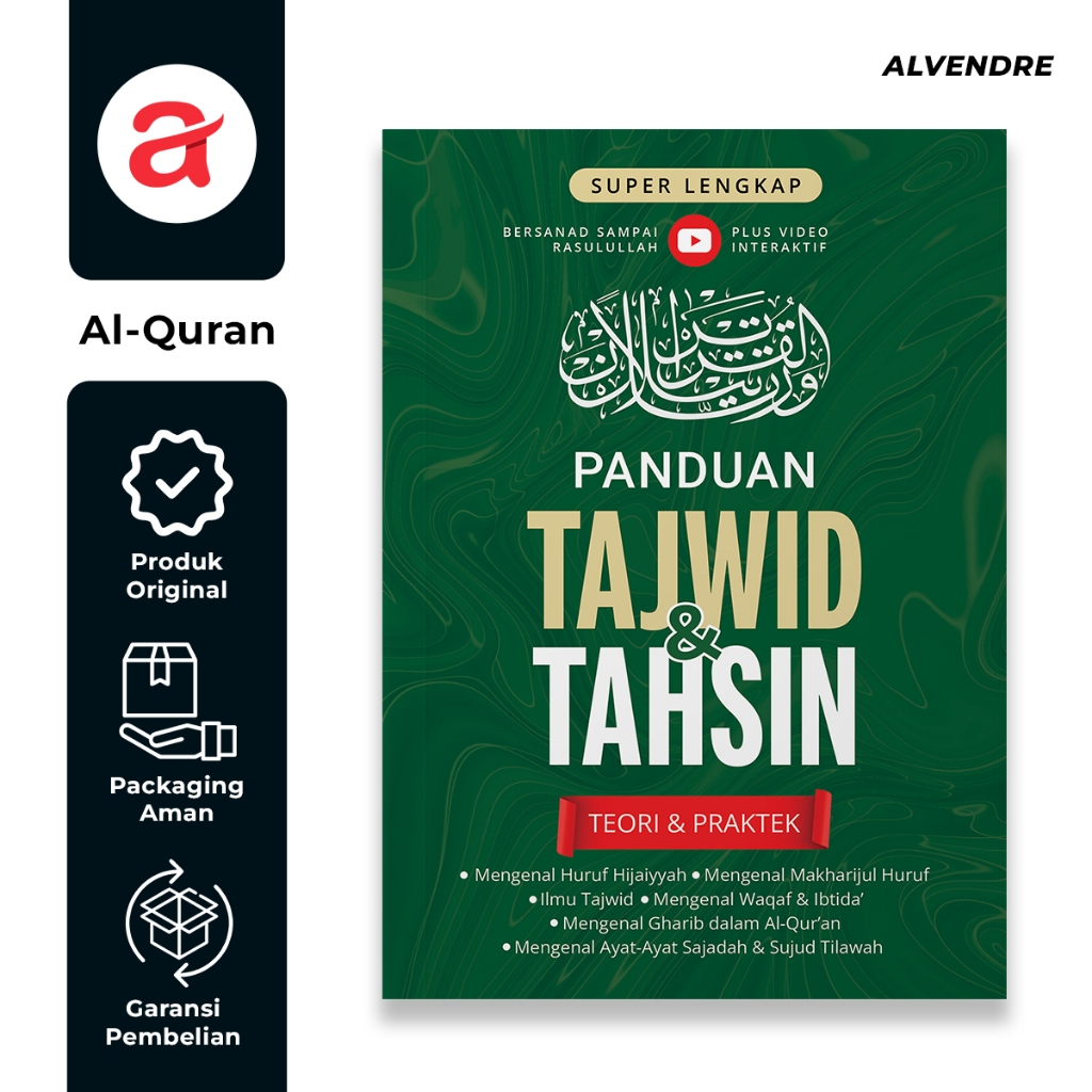 Jual Buku Panduan Tajwid & Tahsin Teori dan Praktek Bersanad Sampai ...