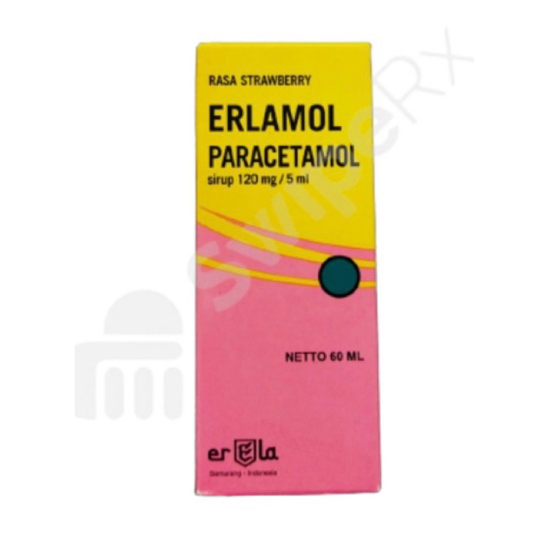 Jual ERLAMOL Erela SIRUP 120 MG 60 ML | Shopee Indonesia