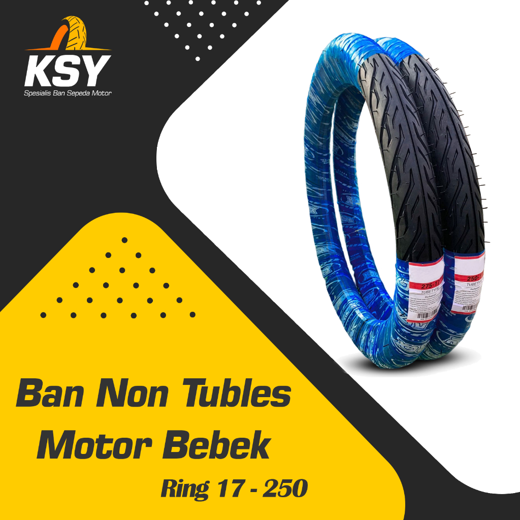 Jual BAN MOTOR STANDAR BUKAN TUBLES RING 17 RCX BAN MOTOR BEBEK UKURAN ...