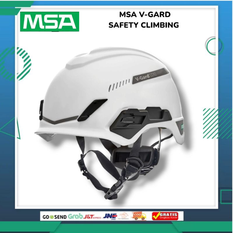 Jual Helm MSA V-Gard / Helm Safety Climbing Murah / Helm Safety Panjat ...