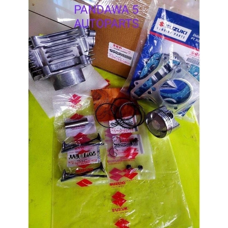 Jual BLOK SEHER KOMPLIT SUZUKI SATRIA FU 150 KARBU/LAMA/OLD ORI (SCEM) | Shopee Indonesia