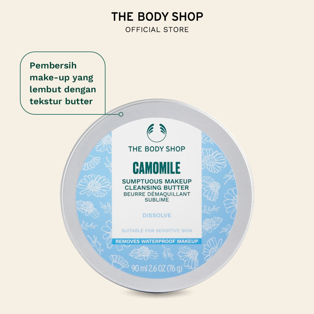 Jual The Body Shop Camomile Sumptuous Makeup Cleansing Butter 90Ml ...