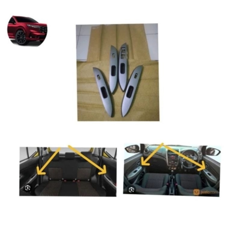 Jual panel pintu power window agya ayla 2018-2022 harga 1 pcs part asli ...