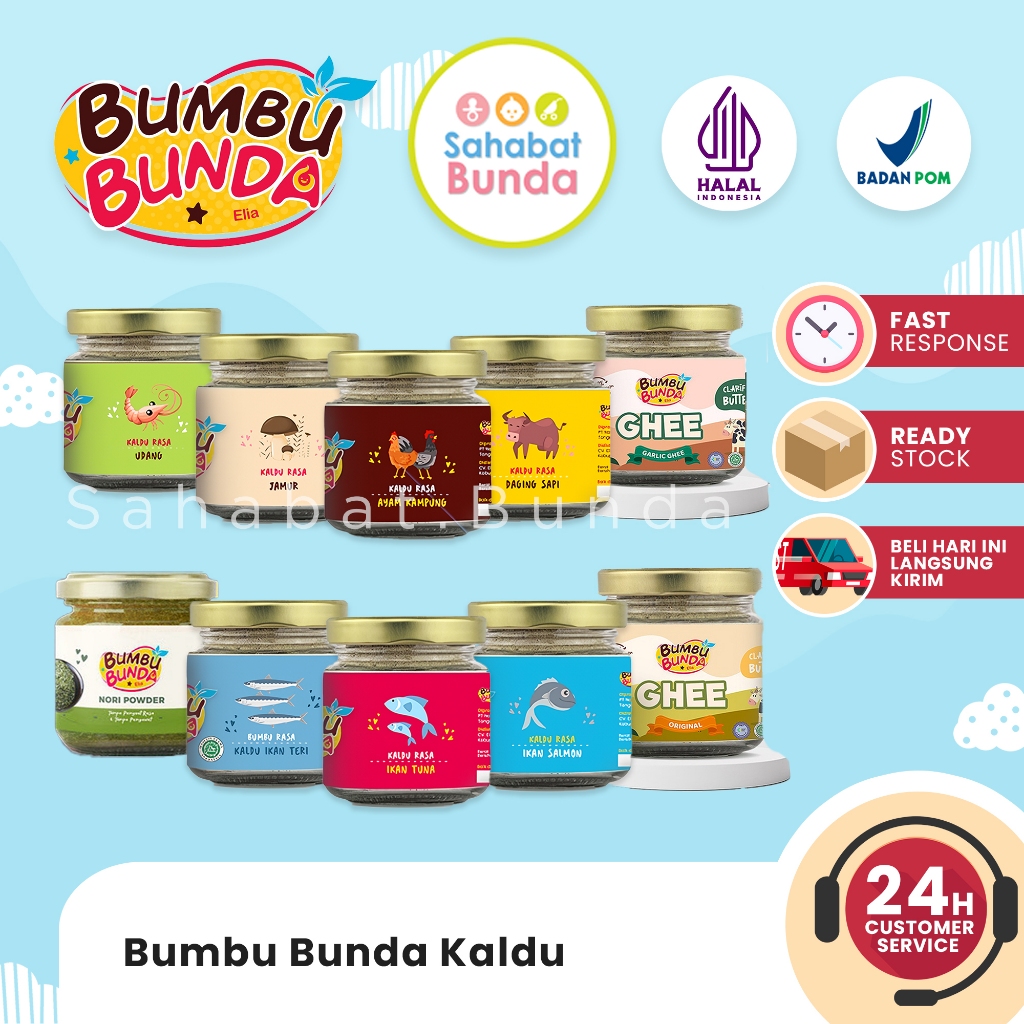 Jual BUMBU BUNDA BPOM Kaldu MPASI / Kaldu Anak / Kaldu Bayi Non Gula ...