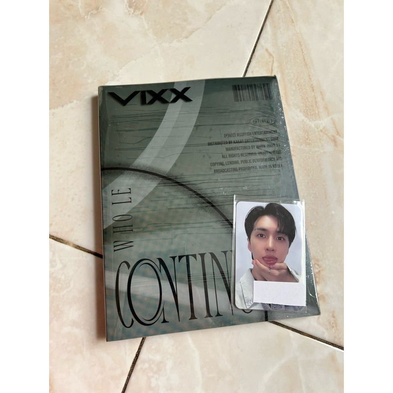 Jual VIXX Continuum Amnesia Album Whole version POB Ken MMT | Shopee ...