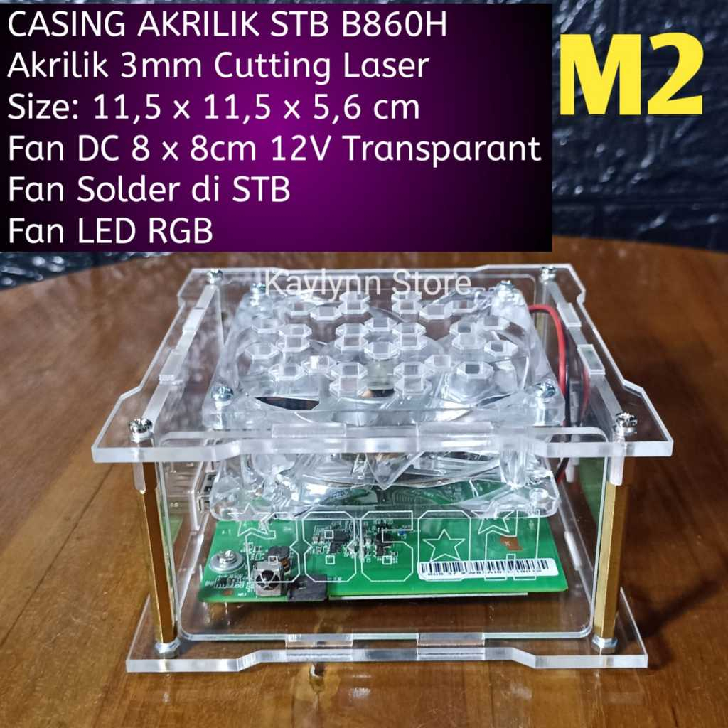 Jual STB Open Wrt Casing Akrilik RAM 1Gb/2Gb B860H | Shopee Indonesia